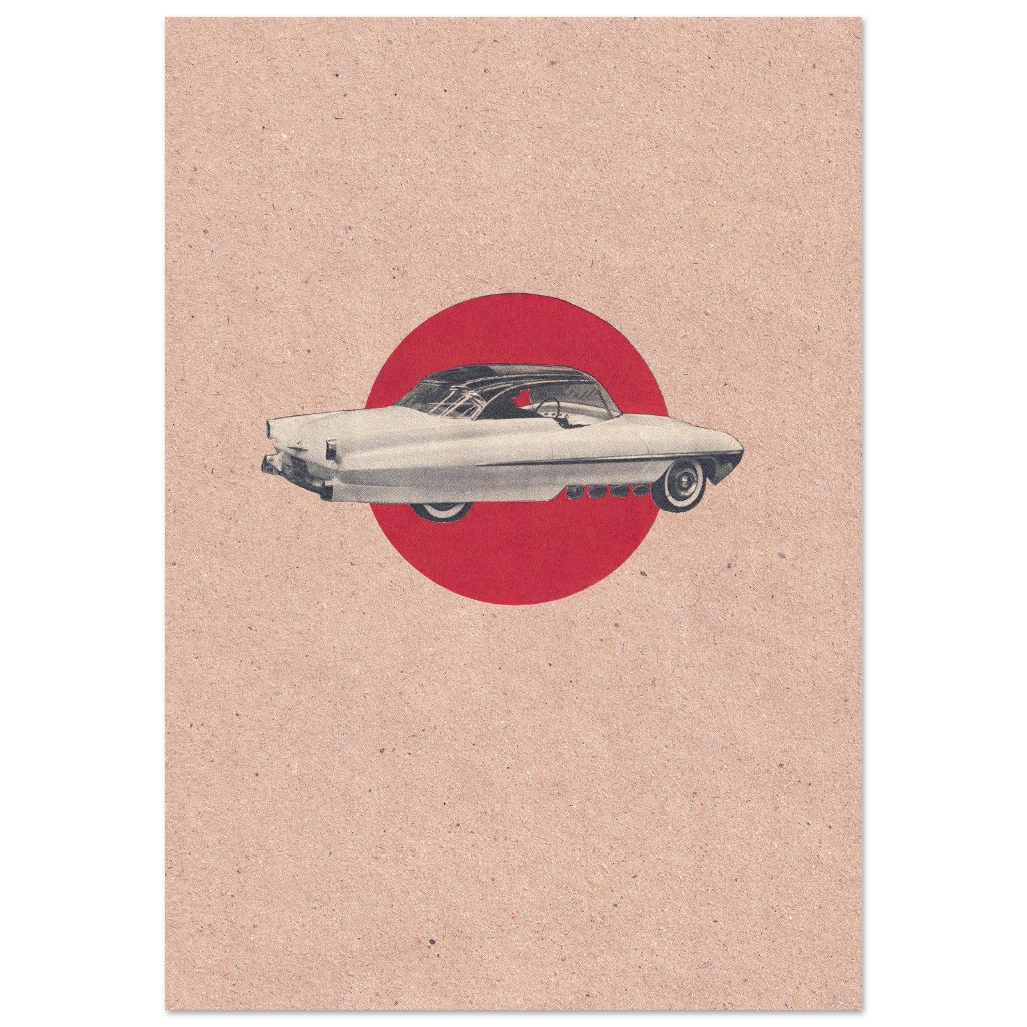 Fred Thustrup - Red dot car – WAY Posters