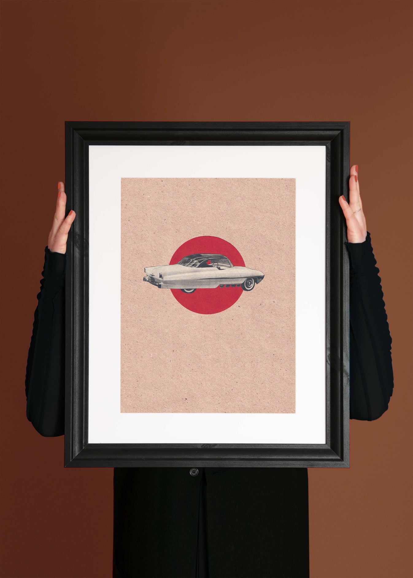 Fred Thustrup - Red dot car – WAY Posters