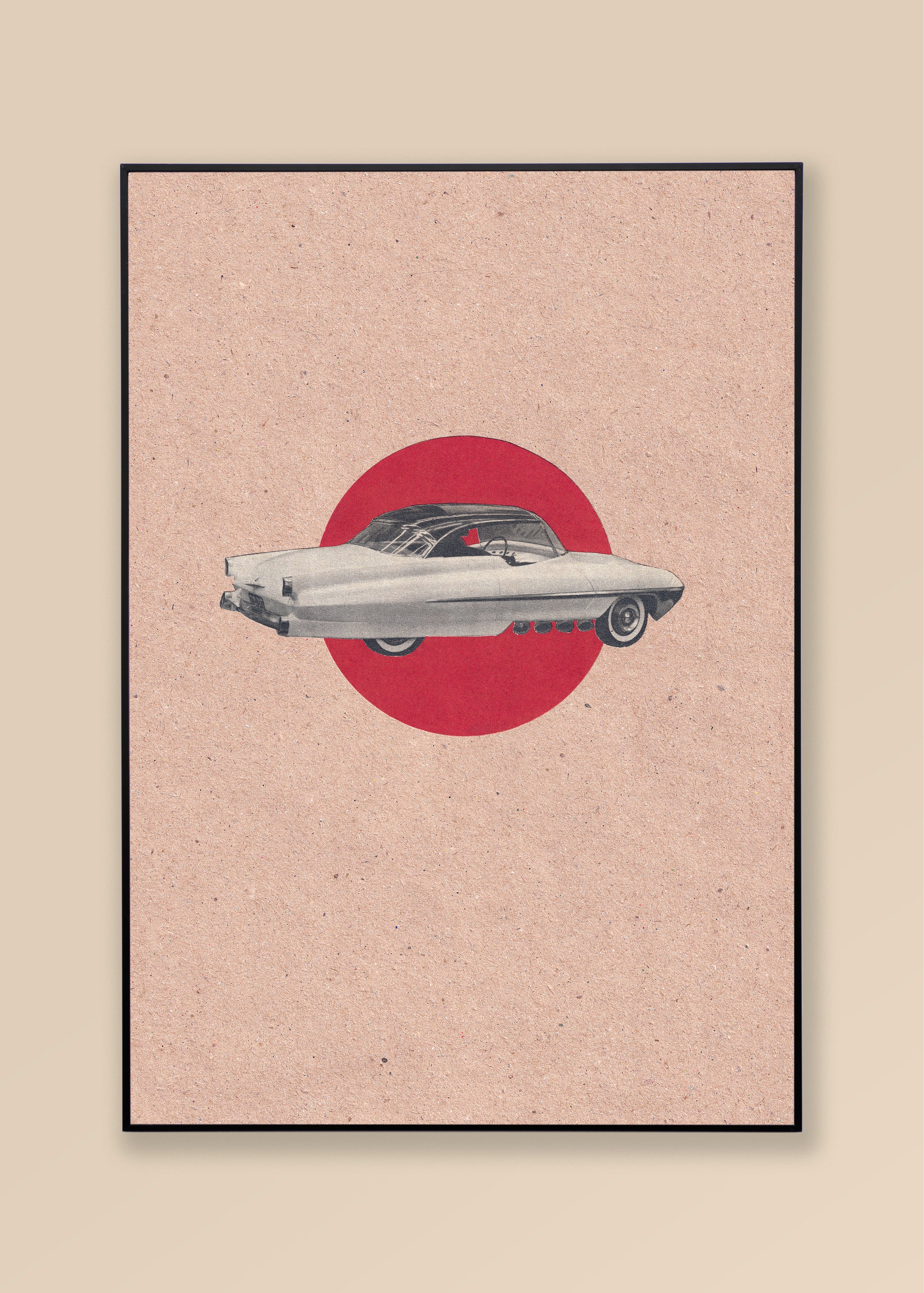 Fred Thustrup - Red dot car – WAY Posters