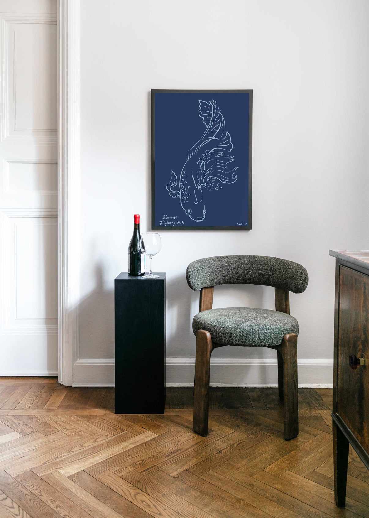 Tilda Franck - Siamese fighting fish – WAY Posters