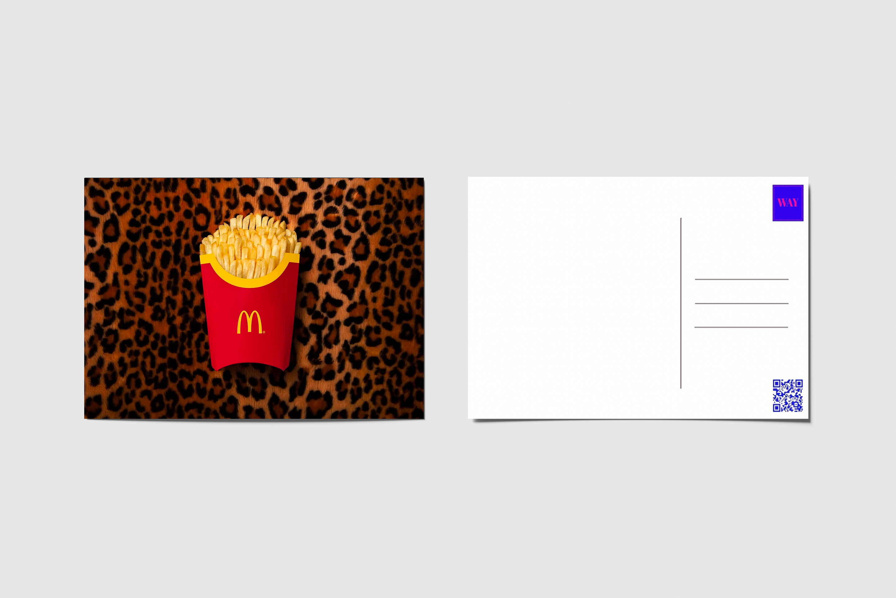 Vykort - Fries – WAY Posters
